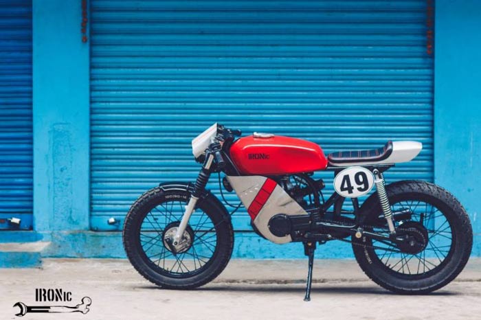 Yamaha Rx 135 Cafe Racer | Reviewmotors.co